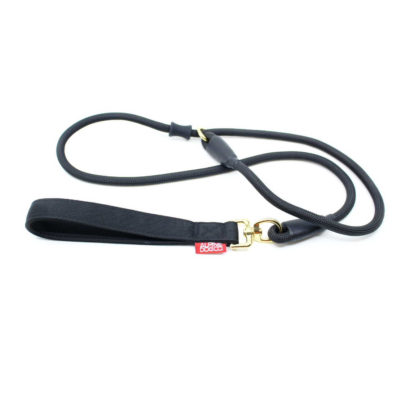 Dog Slip Lead - Noir – Alpine Dog Co.